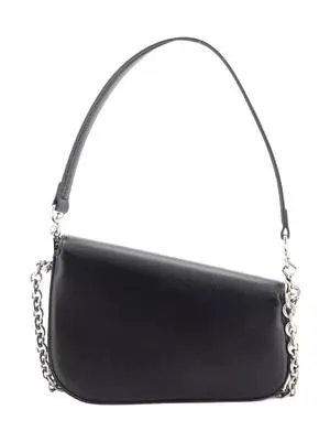 GUCCI Horsebit 1955 Asymmetric Leather Mini Shoulder Bag