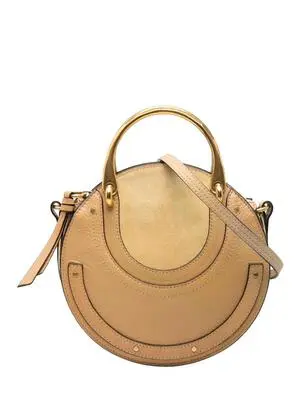 CHLOÉ 2018 Small Calfskin And Suede Pixie Satchel