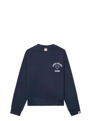 AAPE BY *A BATHING APE Logo-print Sweatshirt - Blue