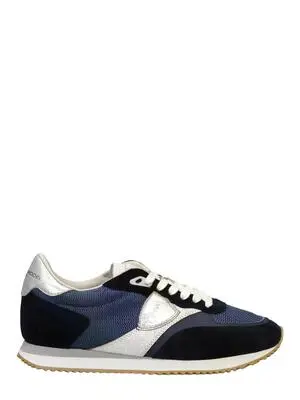 Philippe Model Blville Metallic Sneakers - Blue