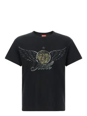 DIESEL® T-gerio-a' T-shirt - Black