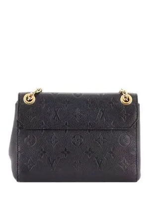 LOUIS VUITTON Vavin Handbag Monogram Empreinte Leather Bb Crossbody Bag - Black