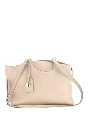 LOUIS VUITTON Grand Palais Handbag Monogram Empreinte Giant Shoulder Bag Grey