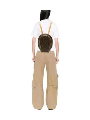 LOUIS VUITTON 2001 Monogram Ellipse Sac A Dos Backpack - Brown