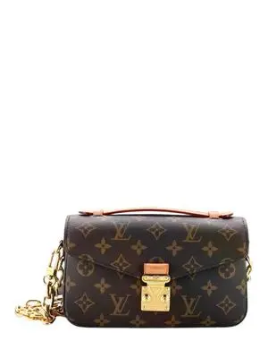 LOUIS VUITTON Pochette Metis Monogram Canvas East West Crossbody Bag - Brown