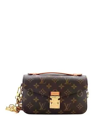 LOUIS VUITTON Pochette Metis Monogram Canvas East West Crossbody Bag - Brown