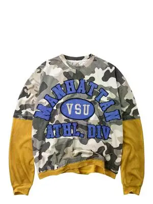 VALE FOREVER Manhattan Vsu Camouflage-print T-shirt - Grey