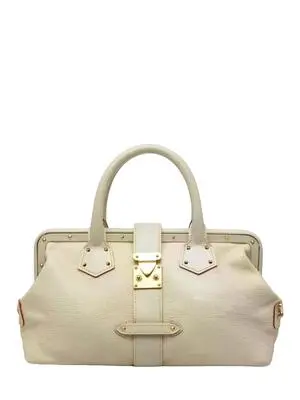 LOUIS VUITTON 2005 Suhali Lingenieux Pm Handbag - White