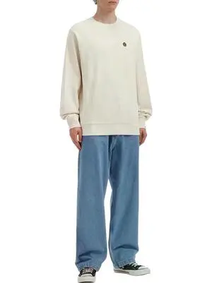 FINGERCROXX Logo-embroidered Sweatshirt - Neutrals