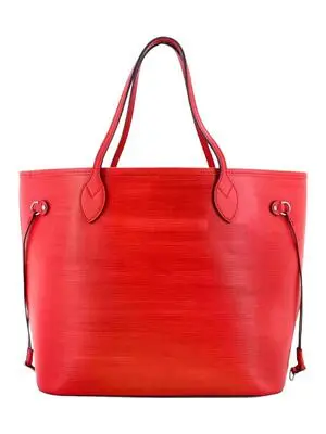 LOUIS VUITTON Neverfull Epi Leather Mm Tote Bag - Red