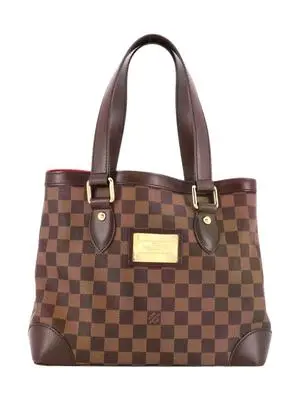 LOUIS VUITTON Hampstead Handbag Damier Pm Tote Bag - Brown