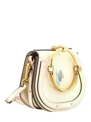 Chloé Nile Leather Small Crossbody Bag - Neutrals
