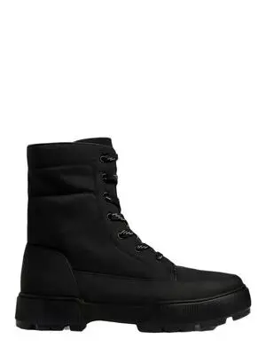 12 STOREEZ Padded Lace-up Boots