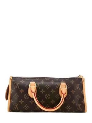 LOUIS VUITTON Popincourt Handle Bag Monogram Canvas Satchel - Brown