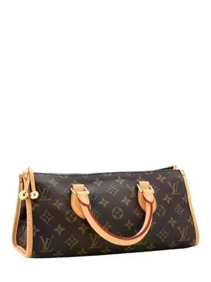 LOUIS VUITTON Popincourt Handle Bag Monogram Canvas Satchel - Brown