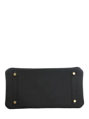 Hermès 2018 Epsom Birkin Retourne 30 Handbag Black