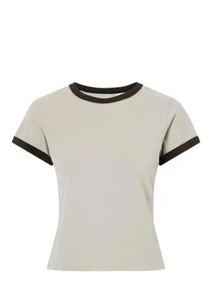 MFPEN Ringer Cotton T-shirt Beige