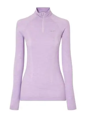 Falke Stretch Wool-blend Base Layer - Purple