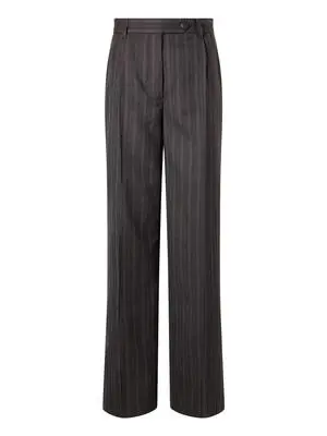 MFPEN Primary Striped Wool Straight-leg Pants