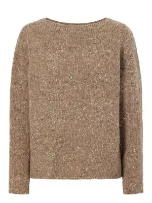 Auralee Wool Sweater - Brown