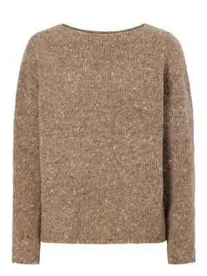 Auralee Wool Sweater - Brown