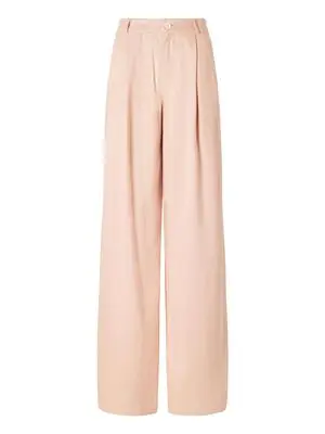 MARRAKSHI LIFE The Trouser Cotton Wide-leg Pants - Blush