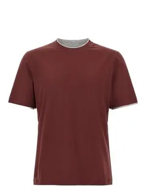 BRUNELLO CUCINELLI Brunello Cucinelli Men 'Faux-Layering' T-Shirt