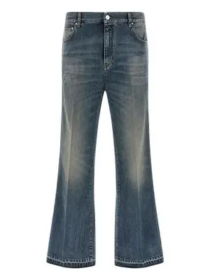 Amiri Flared Leg Jeans - Blue