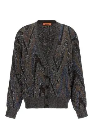 Missoni Missoni Women Sequin Zigzag Cardigan Multicolor