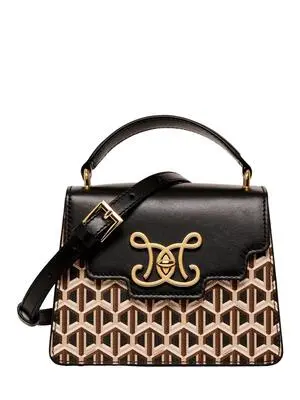 DE MARQUET Neutrals Signature Baby Monogram Onyx - Black
