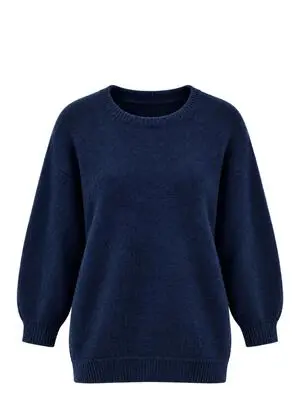 LUELLA FASHION Bettina Long Alpaca Jumper Navy - Blue