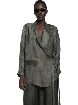 UMA WANG Khloe Jacket - Green