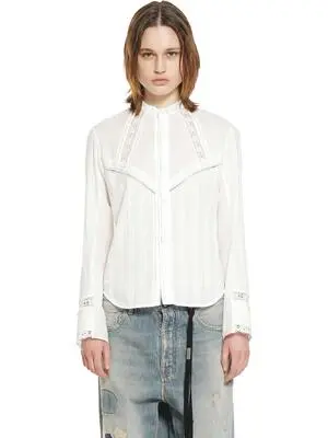 ANN DEMEULEMEESTER Storma Shirt - White