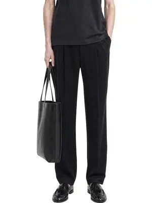 Giorgio Armani Tailored Wool Trousers - Black
