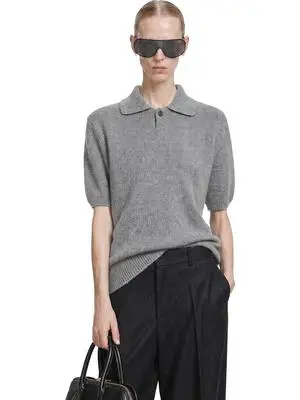 PETAR PETROV Sharp Line Polo - Grey