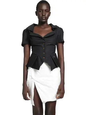 VIVIENNE WESTWOOD Monday Short Sleeve Shirt Black