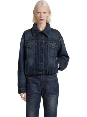 ACNE STUDIOS Cropped Denim Jacket