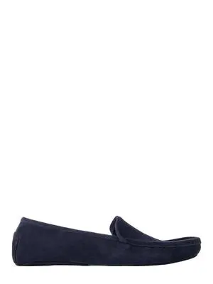 Mr P. Suede Slippers - Blue