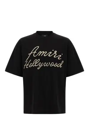 Amiri Hollywood' T-shirt - Black