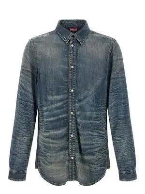 DIESEL® D-synar-fsj4' Shirt - Blue
