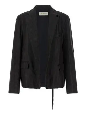 Dries Van Noten Blursy' Blazer - Brown