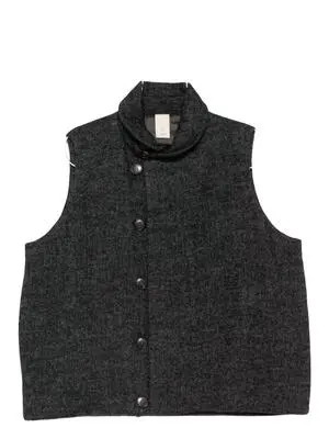 Soh Button-up Gilet - Grey