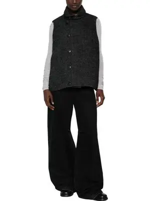 Soh Button-up Gilet - Grey