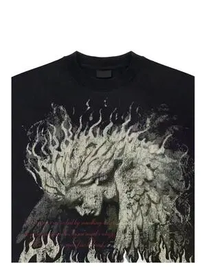 GODMADE Graphic-print T-shirt - Black