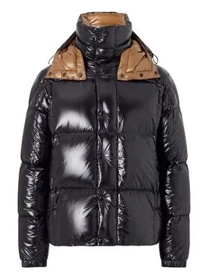 Moncler Parana Logo-apploquéd Quilted Shell Down Jacket - Black
