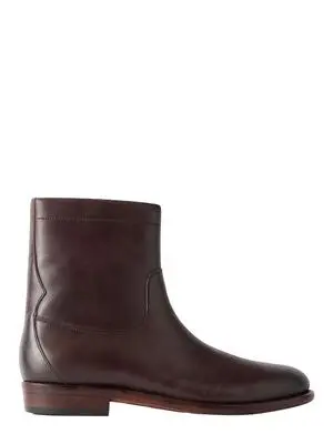 Polo Ralph Lauren Owen Leather Chelsea Boots - Brown