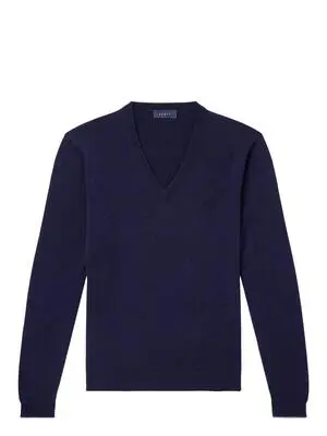 Sease Cashmere Sweater - Blue