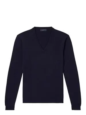 Sease Cashmere Sweater - Navy