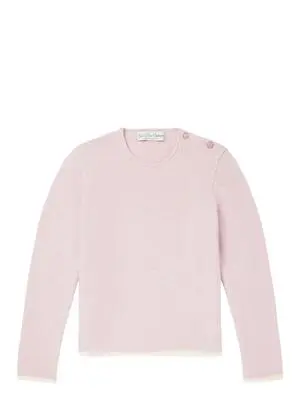 GOD'S TRUE CASHMERE God's True Cashmere - Bouclé Cashmere Sweater - Men - Pink - M