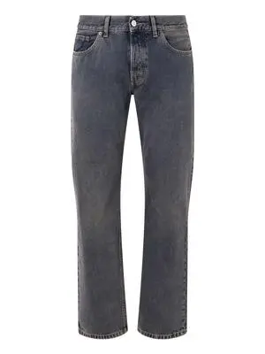 JEANERICA Arrow Straight-leg Jeans - Gray